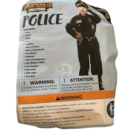 spooktacular | Costumes | Spooktacular Kids Police Officer Costume Navy ...